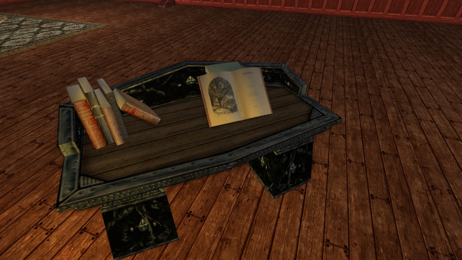 Obsidian Dwarf-make Desk | D&Co du Milieu