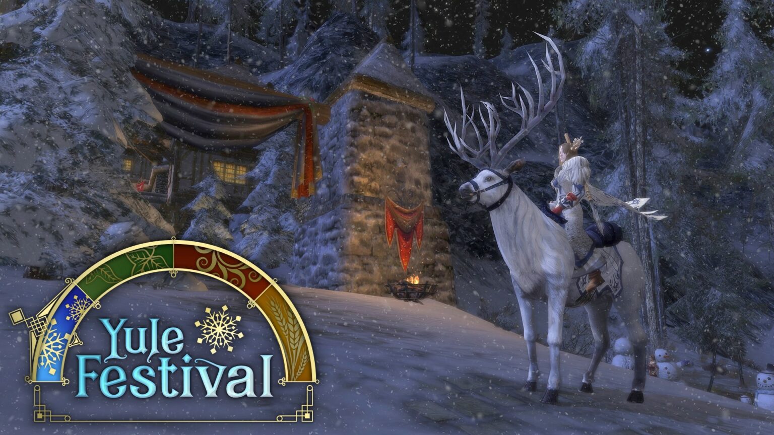 Yule Festival is back! (2025) | LotRO Housing by D&Co du Milieu