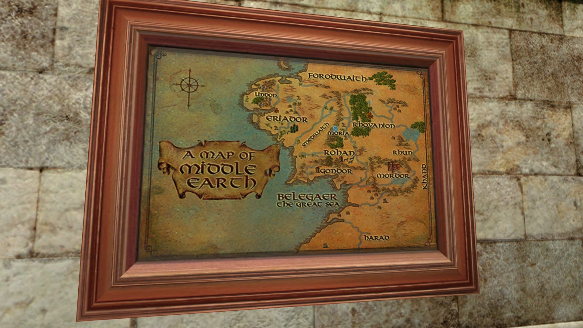 Map of Middle-Earth | D&Co du Milieu