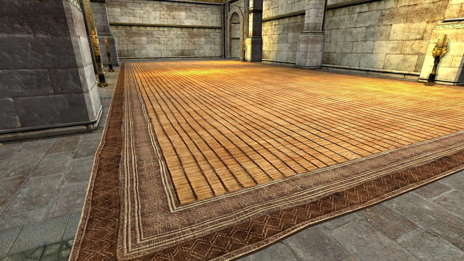 Woven Reed Area Rug | D&Co du Milieu