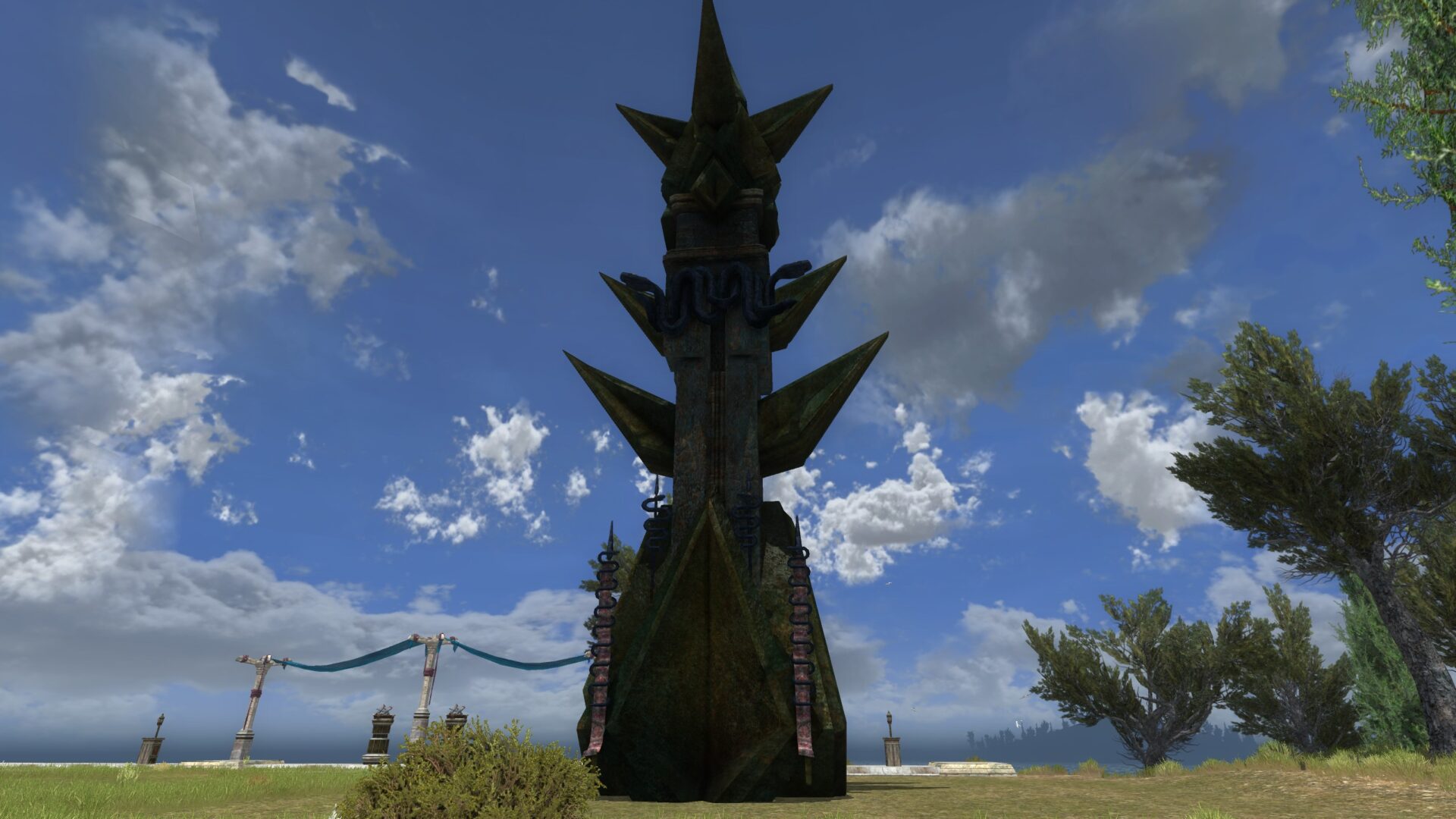 Large Adorned Dark Ritual Obelisk | D&Co du Milieu